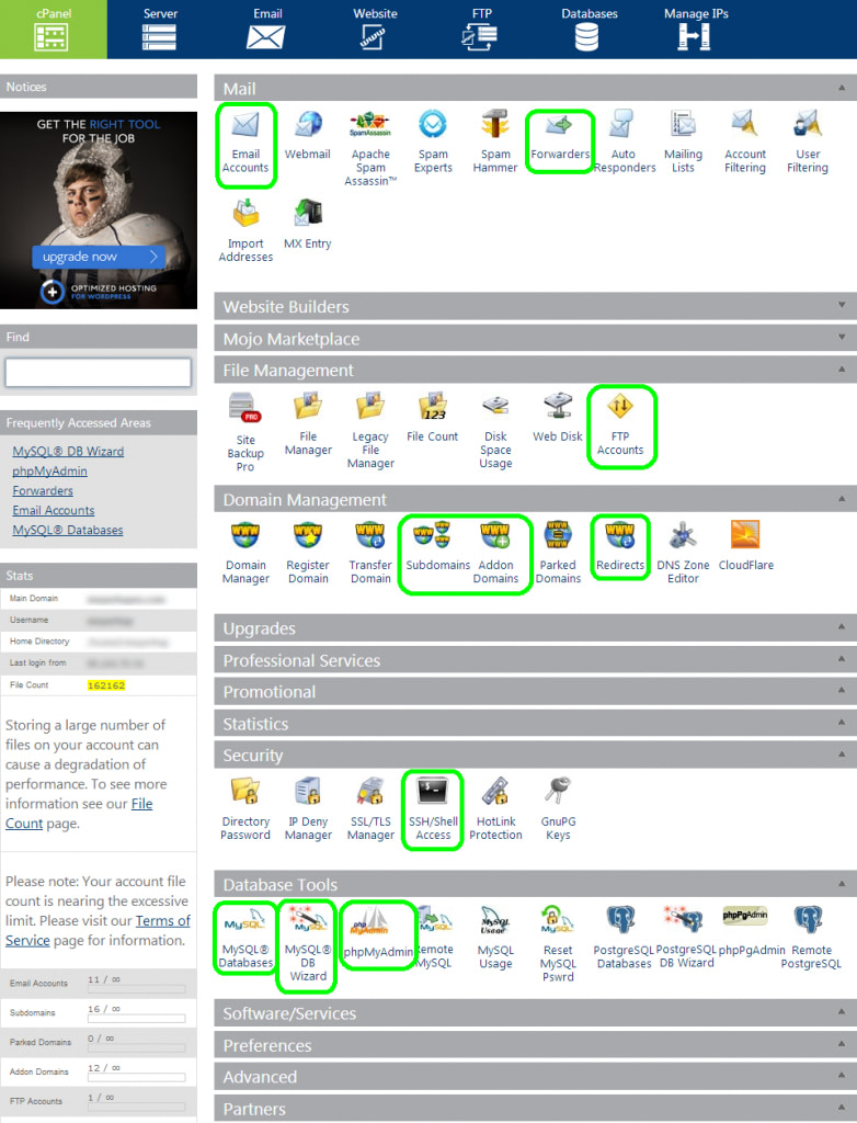 cPanel in WordPress: Which Tools You Need, and How to Use Them