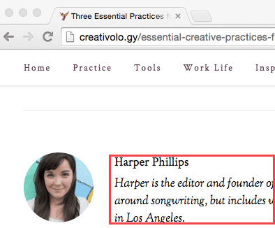 Using the Chrome Inspect Element Tool to examine HTML and CSS for a page