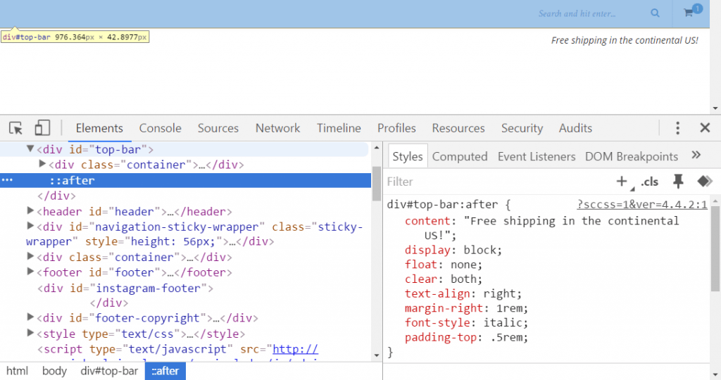 Three Practical Uses of the :before and :after CSS Pseudoselectors