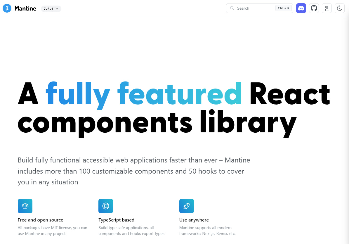 25+ Best React UI Component Libraries / Frameworks for 2024