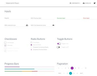 Material Design Templates for Vue, Angular, React (Material UI)