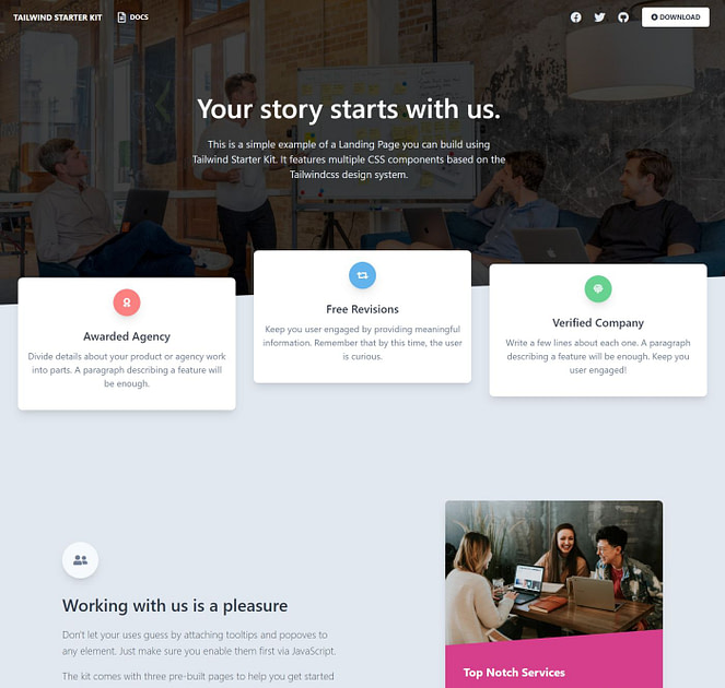 10+ Best Tailwind CSS Templates for Your Next Project
