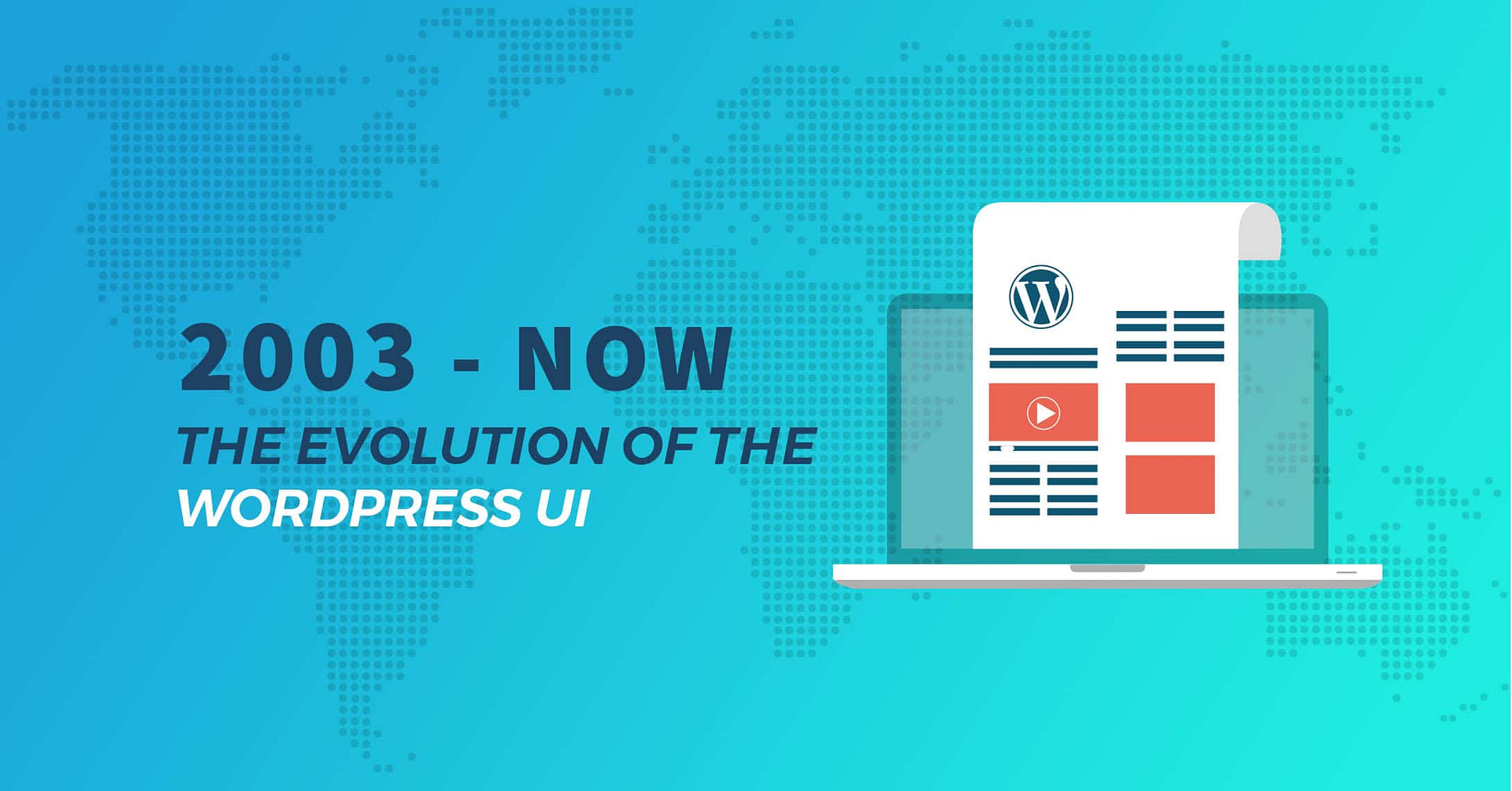 The Evolution of WordPress UI (2003 to 2018)